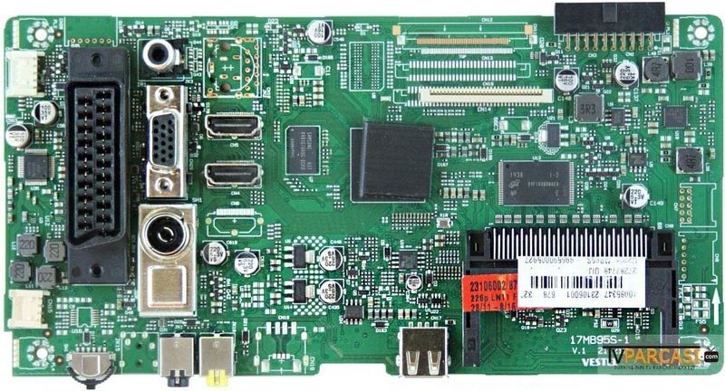 23106001, 17MB95S-1, V.1 211212, Main Board, VES315WNDB-01, Philips ...