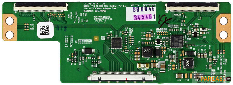 6871L-3454G, 6870C-0480A, V14 42 DRD 60Hz Control_Ver 0.3, LC420DUE-FGP2, LC420DUE-FGA4 ...