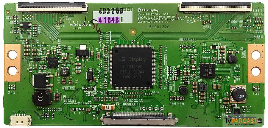 6871L-4104B, 6870C-0571B, FHD V15 43UHD TM120, LC430EQE-FHM2, 6091L ...