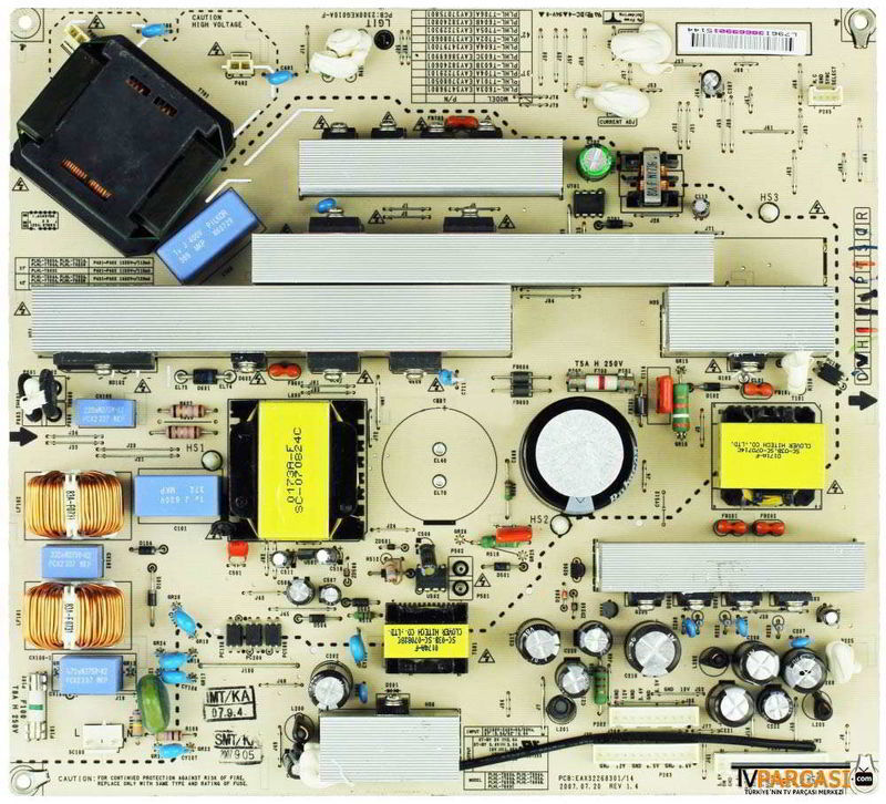 EAY38669901, EAX32268301-13, REV 1.4, 2300KEG010A-F, PLHL-T603C ...