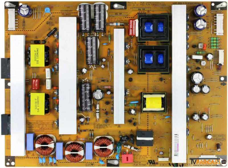 EAY62171201, EAX63330001-9, PSPL-L014A, Power Supply, PDP60R3, LG ...