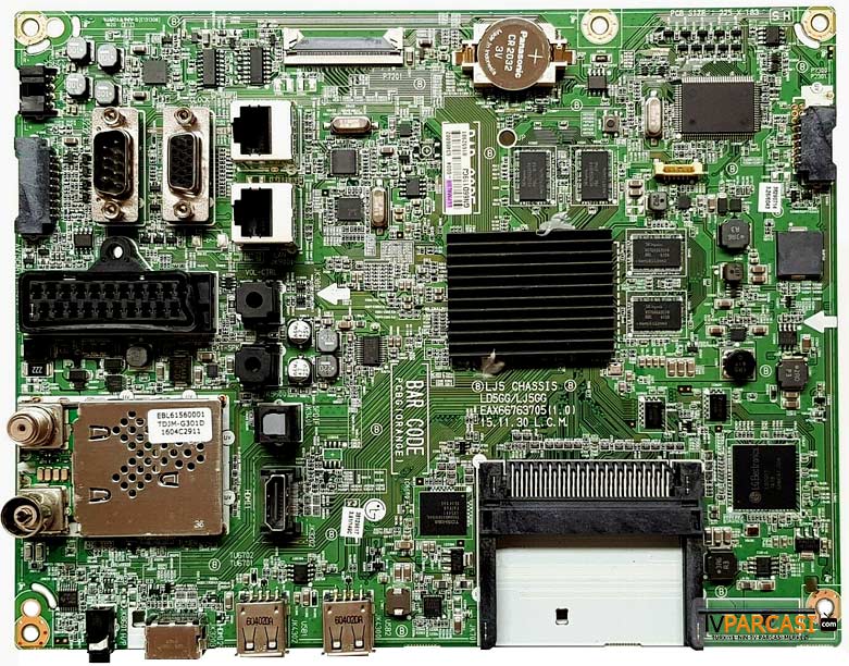 EBT64096504, 63486002, EAX66763705(1.0), LJ5 CHASSIS, LD5GG-LJ5GG, LG ...